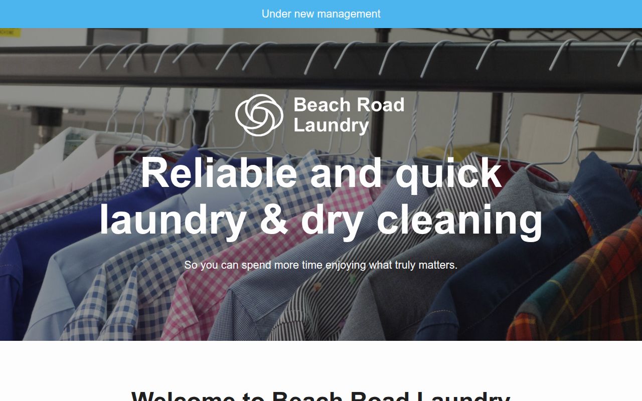 Beach Road Laundry | Littlehampton's local laundry service